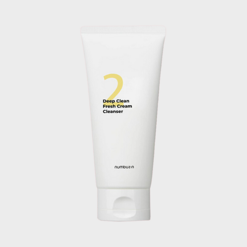 Numbuzin No.2 Deep Clean Fresh Cream Cleanser (120ml) – AMINTOBEAUTY